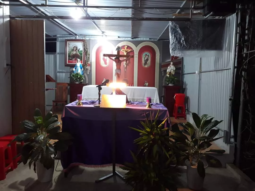 Die kirche der yen cat gemeinde. - Ort zum Beten